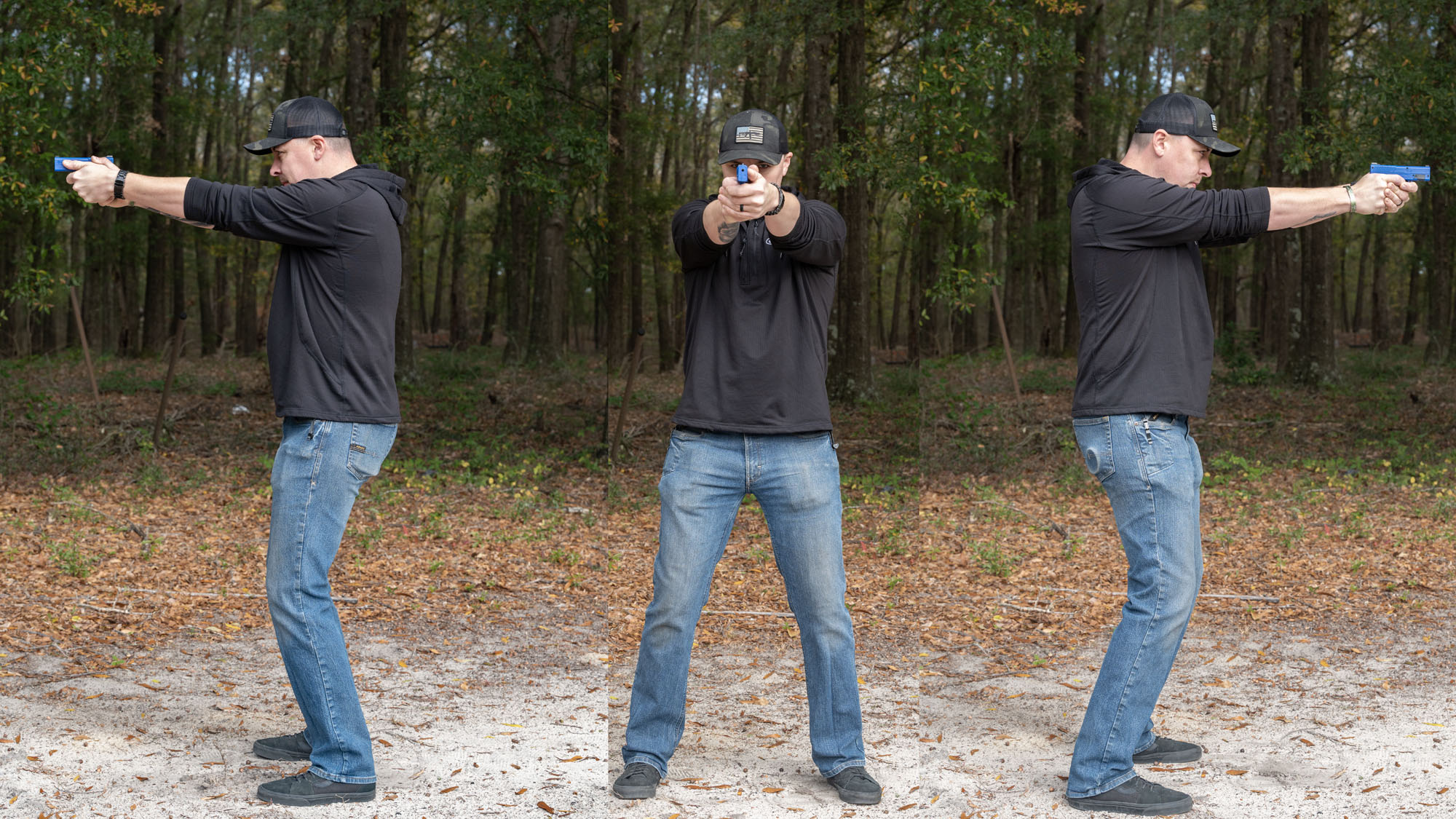 A Beginner's Guide to Gripping a Handgun and Stance
